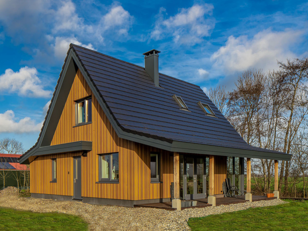 Biobased woning in de polder
