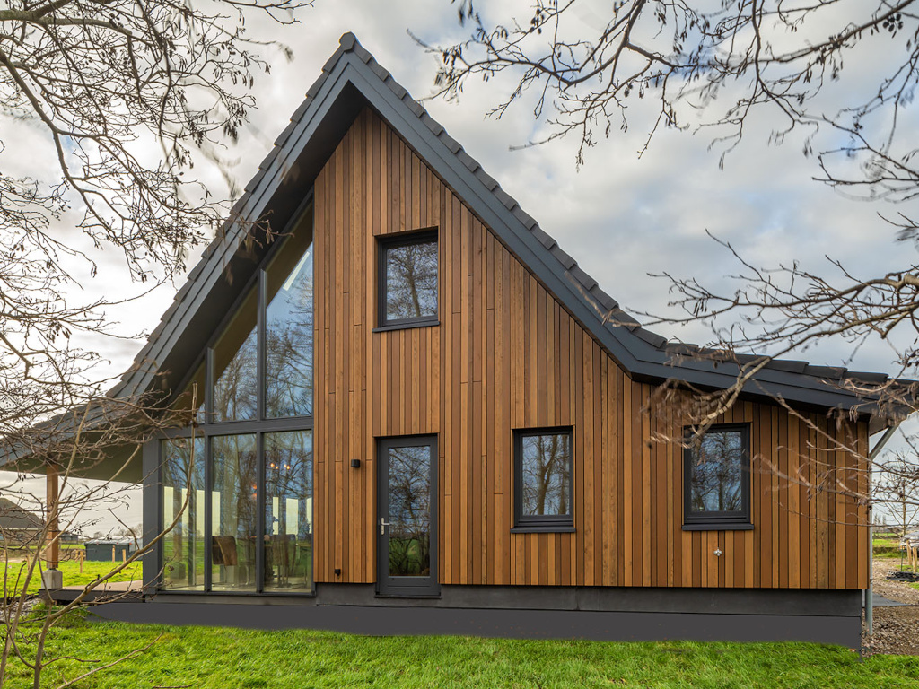 Biobased woning in de polder