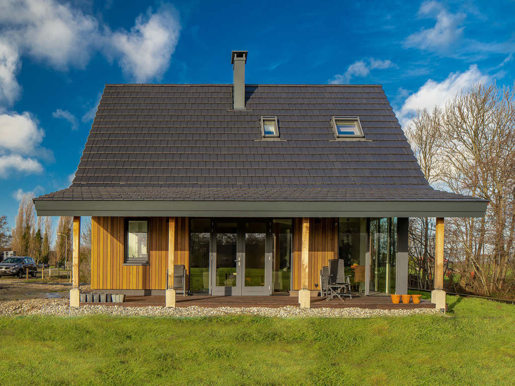 Biobased woning in de polder