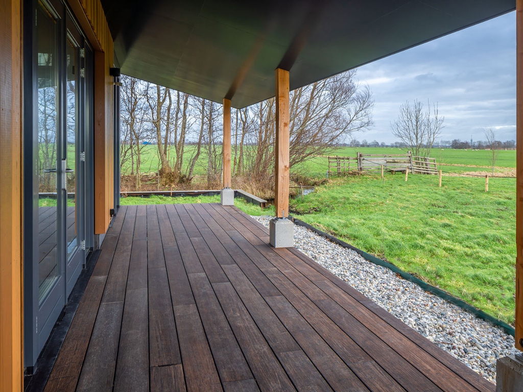 Biobased woning in de polder