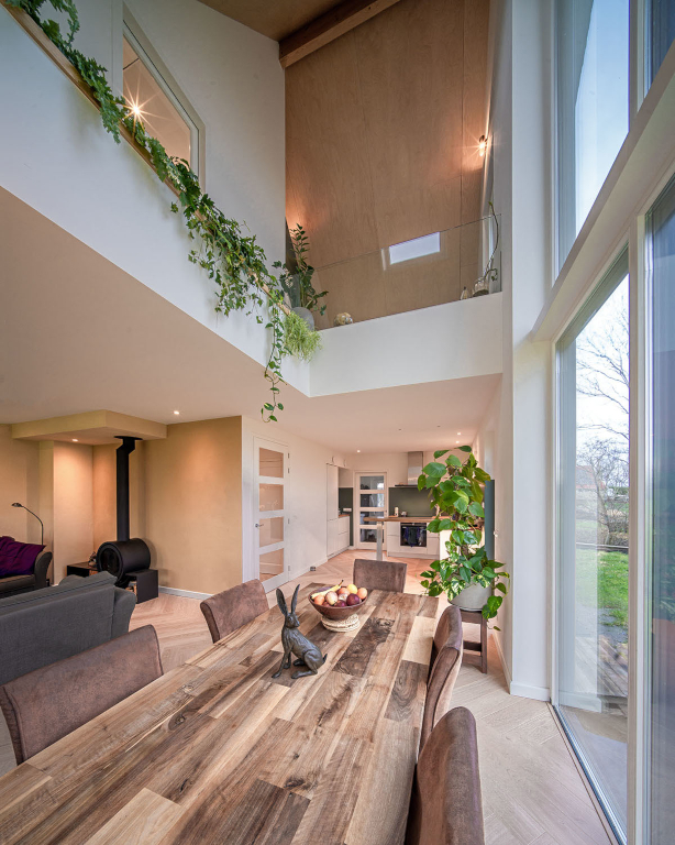 Biobased woning in de polder