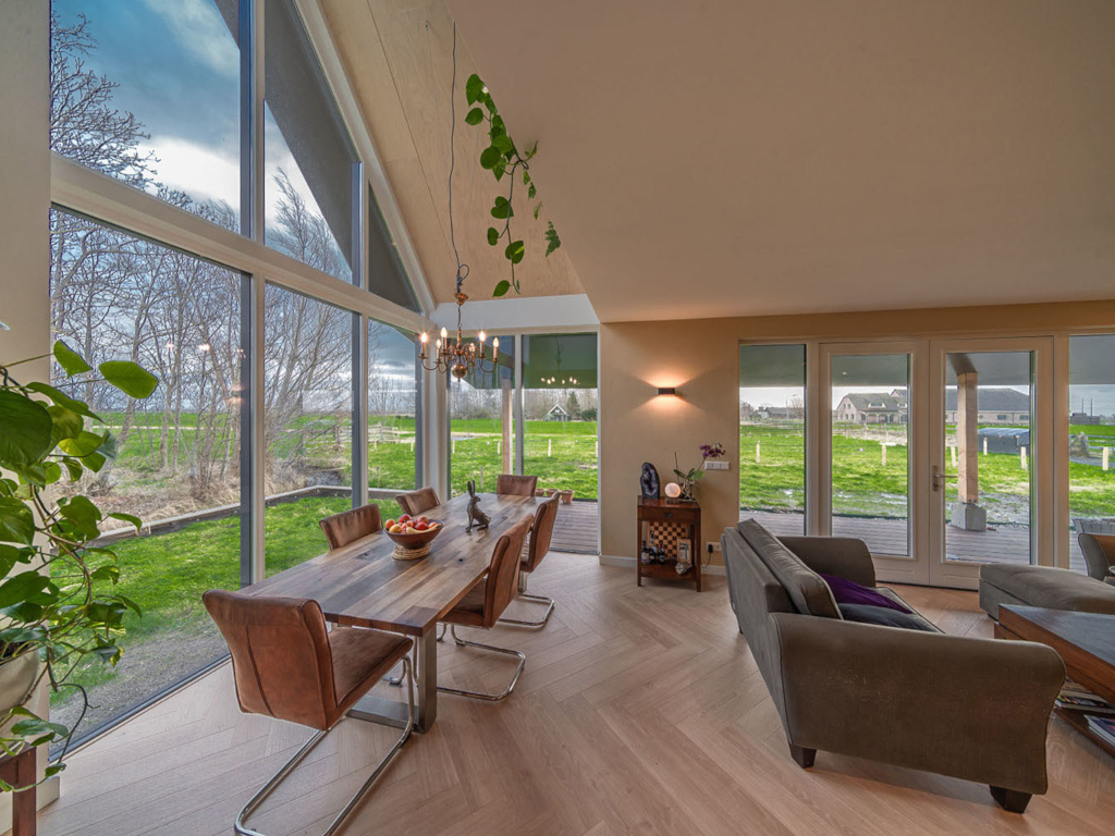 Biobased woning in de polder